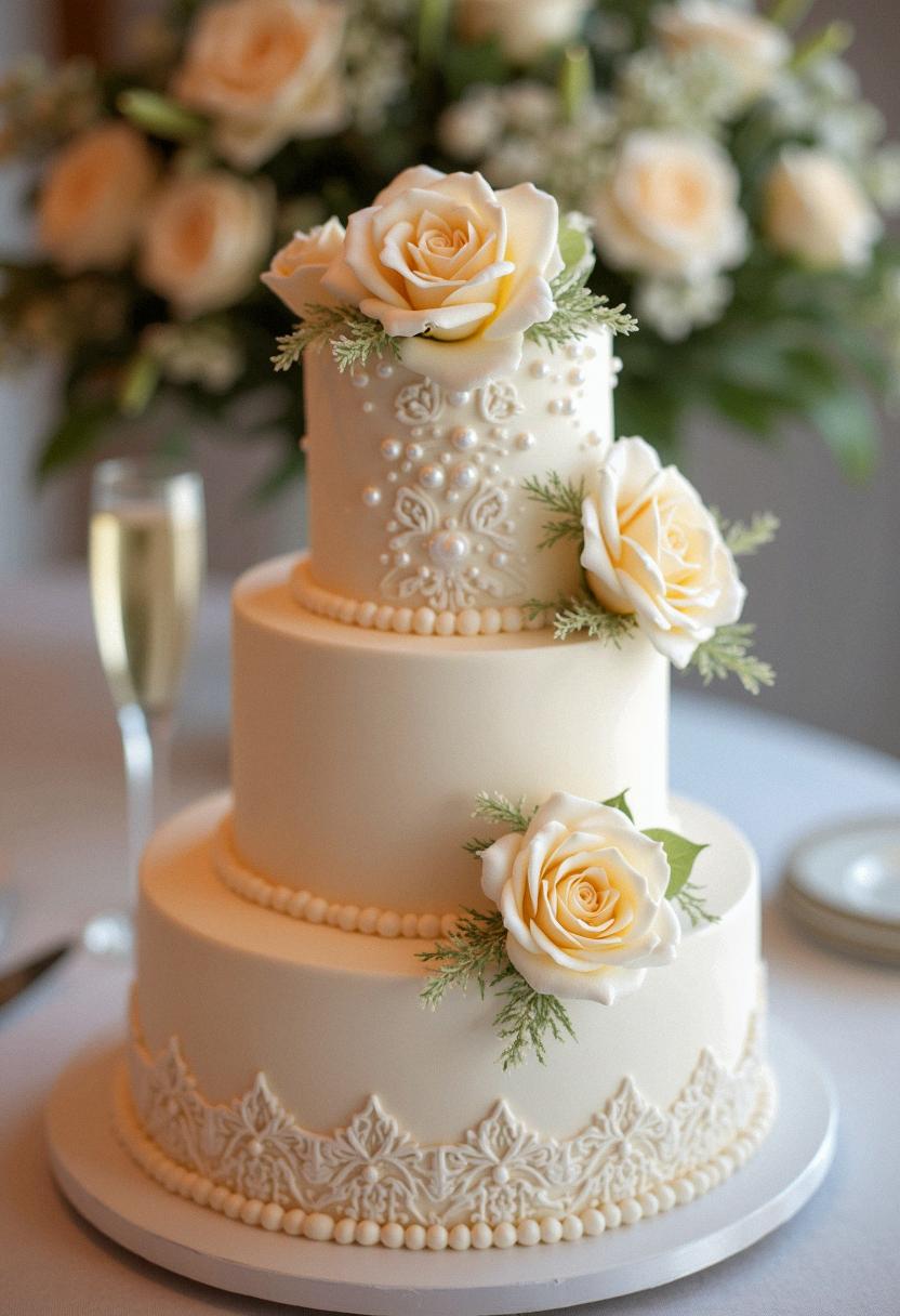 Top Trends For Fancy Wedding Cakes - TheCharmingBride.com