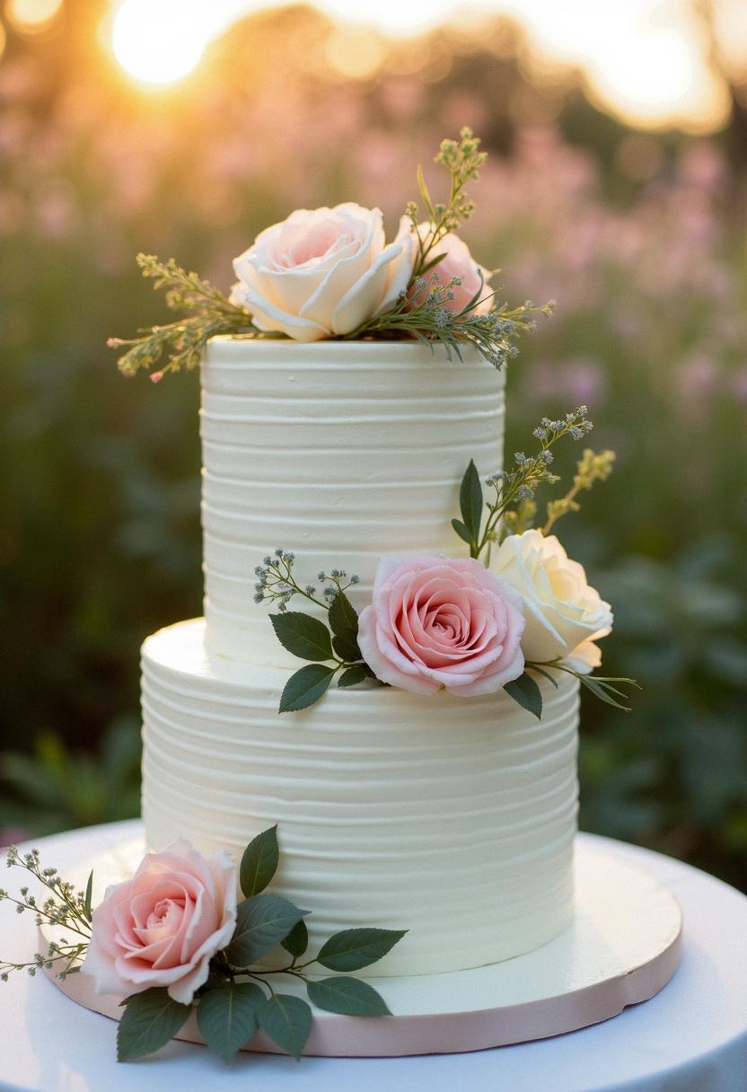 Beautiful Wedding Cake Ideas For Spring - TheCharmingBride.com