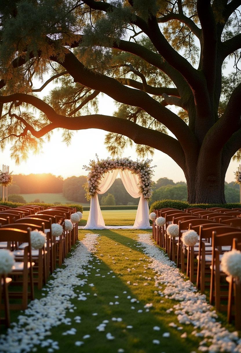 Stunning Wedding Ceremony Decor Ideas - TheCharmingBride.com
