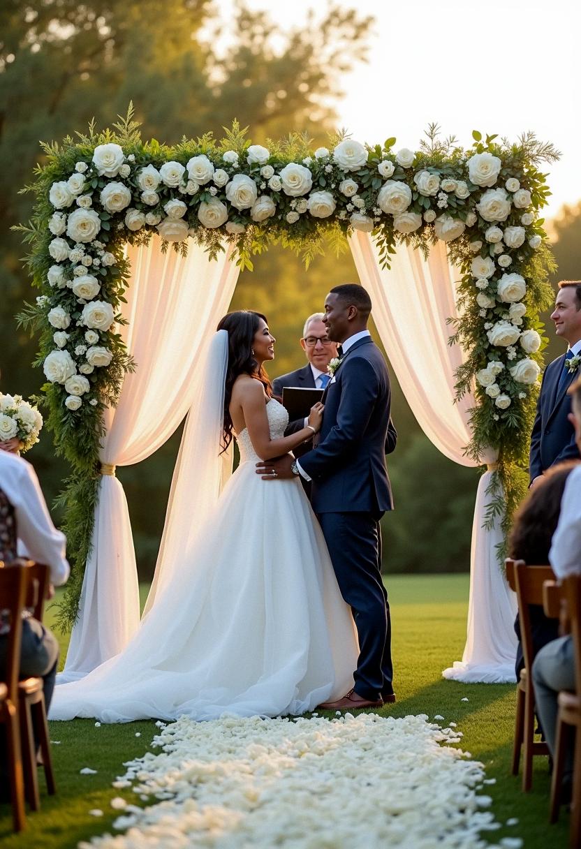 Stunning Wedding Ceremony Decor Ideas - TheCharmingBride.com