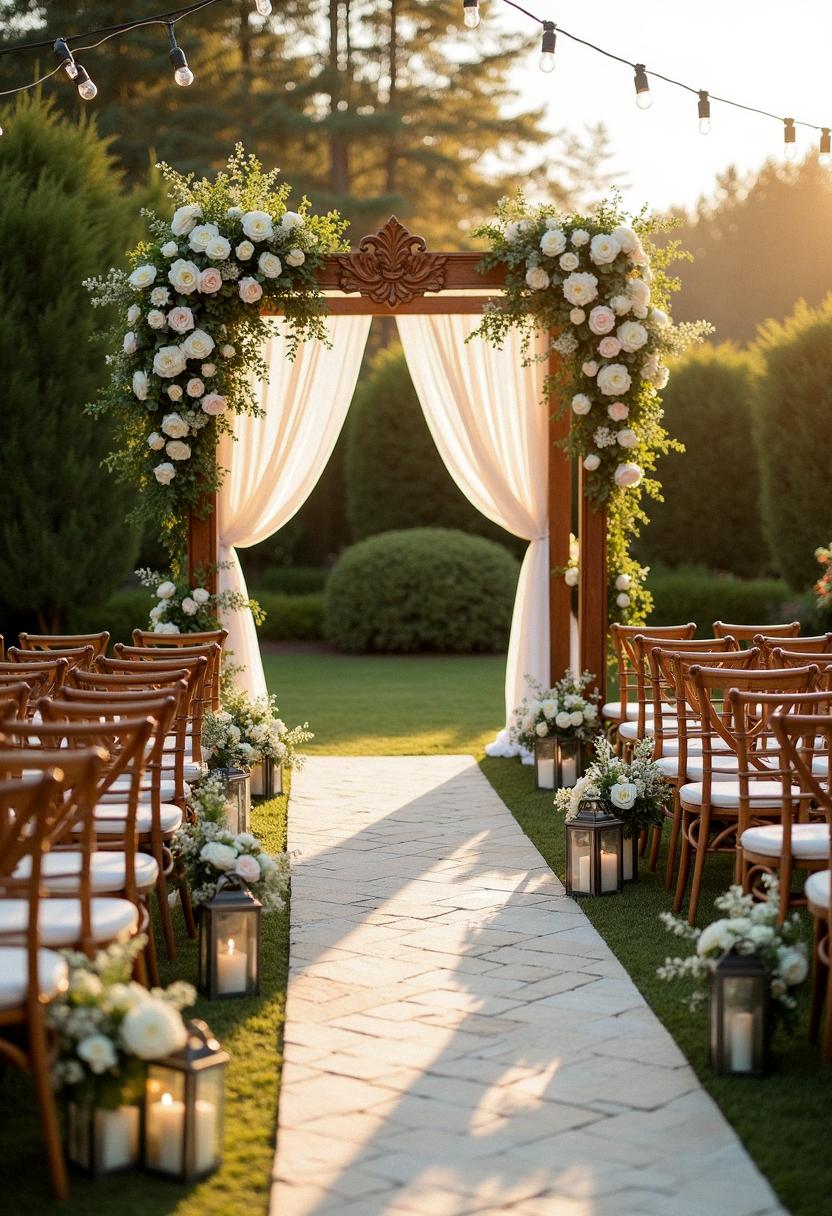 Stunning Wedding Ceremony Decor Ideas - TheCharmingBride.com