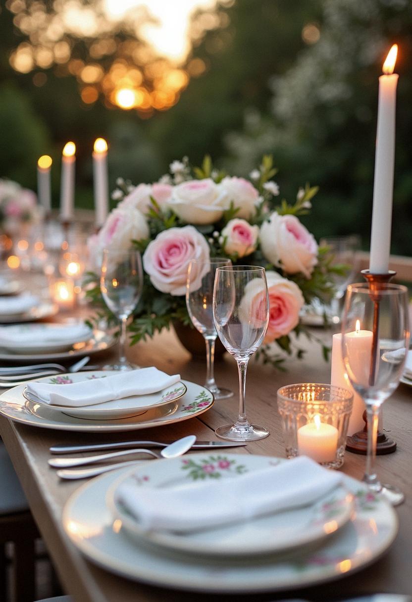 Elegant Wedding Dinner Plates Collection - TheCharmingBride.com