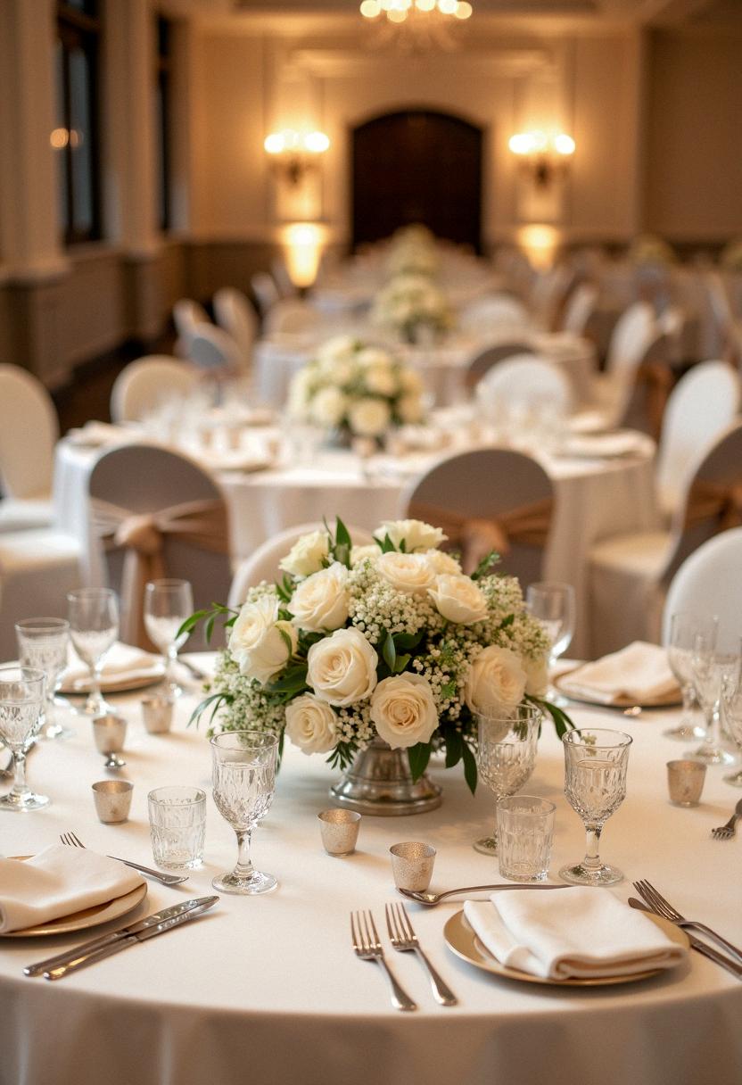 Perfect Wedding Dinner Table Setting Ideas - TheCharmingBride.com