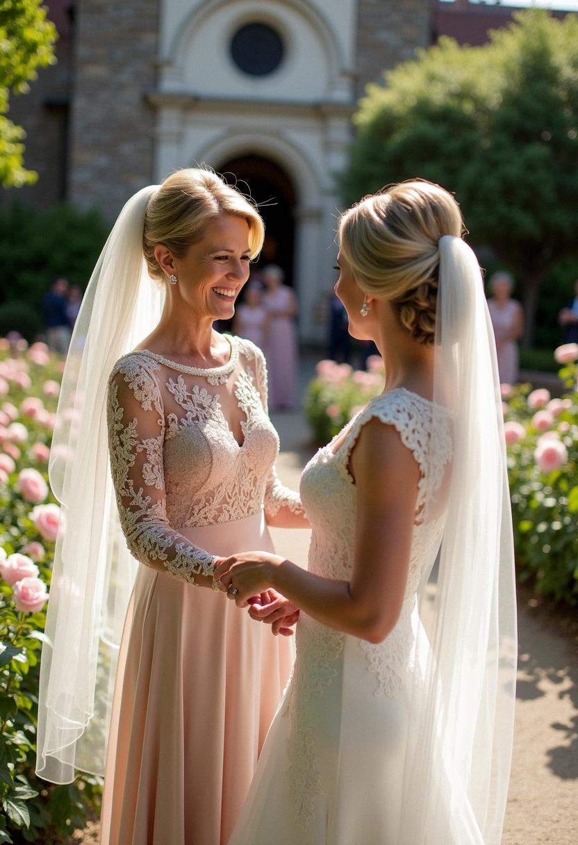 Elegant Wedding Dress For Mom Of The Bride - TheCharmingBride.com