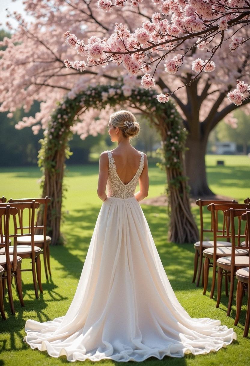 Stunning Wedding Dress For Spring Trends - TheCharmingBride.com