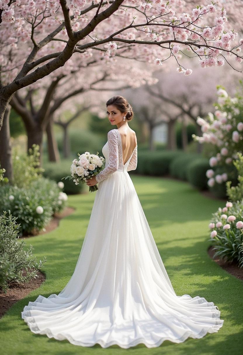 Stunning Wedding Dress For Spring Trends - TheCharmingBride.com