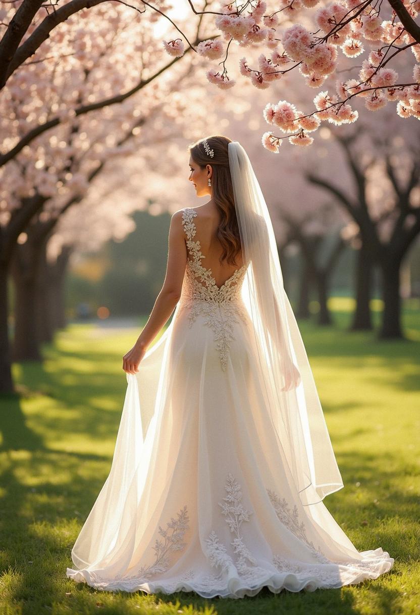 Stunning Wedding Dress For Spring Trends - TheCharmingBride.com
