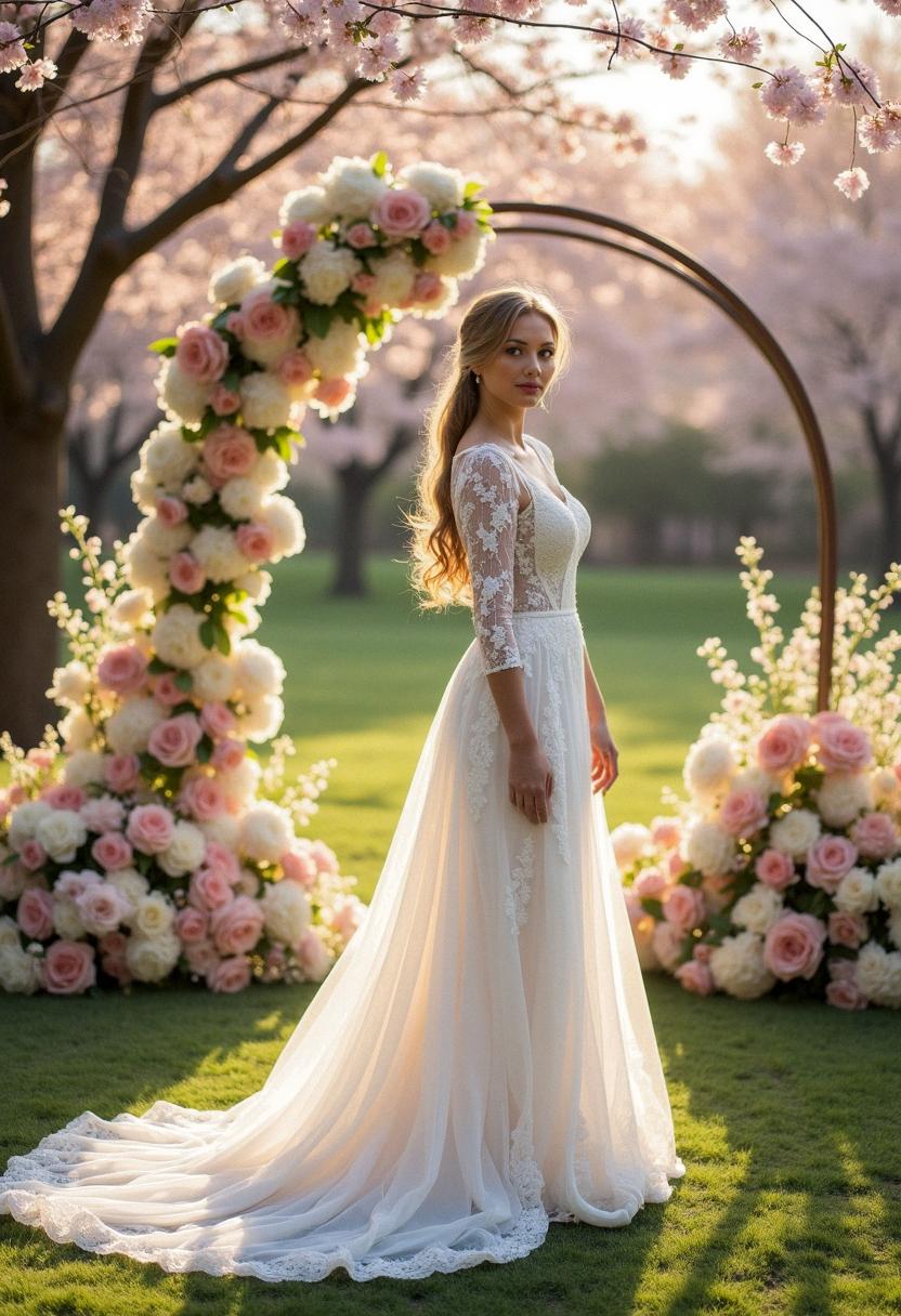 Stunning Wedding Dress For Spring Trends - TheCharmingBride.com