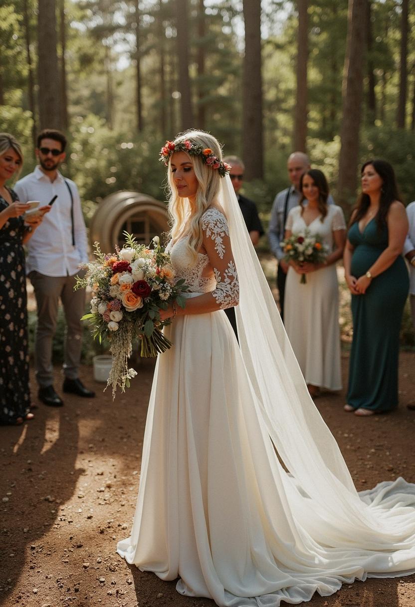 Boho Vibes: Wedding Dress Hippie Guide - TheCharmingBride.com