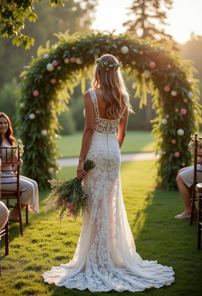 Boho Vibes: Wedding Dress Hippie Guide - TheCharmingBride.com