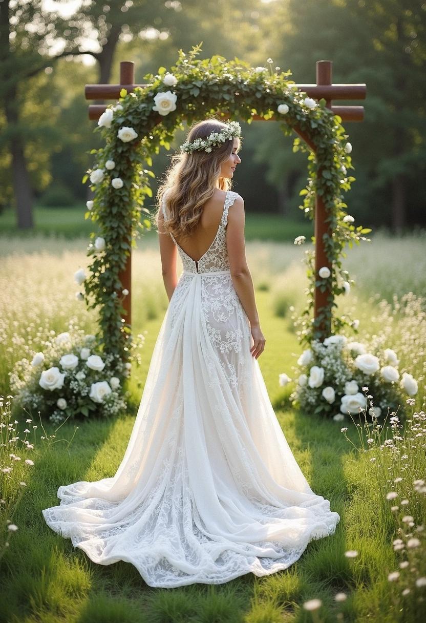 Boho Vibes: Wedding Dress Hippie Guide - TheCharmingBride.com
