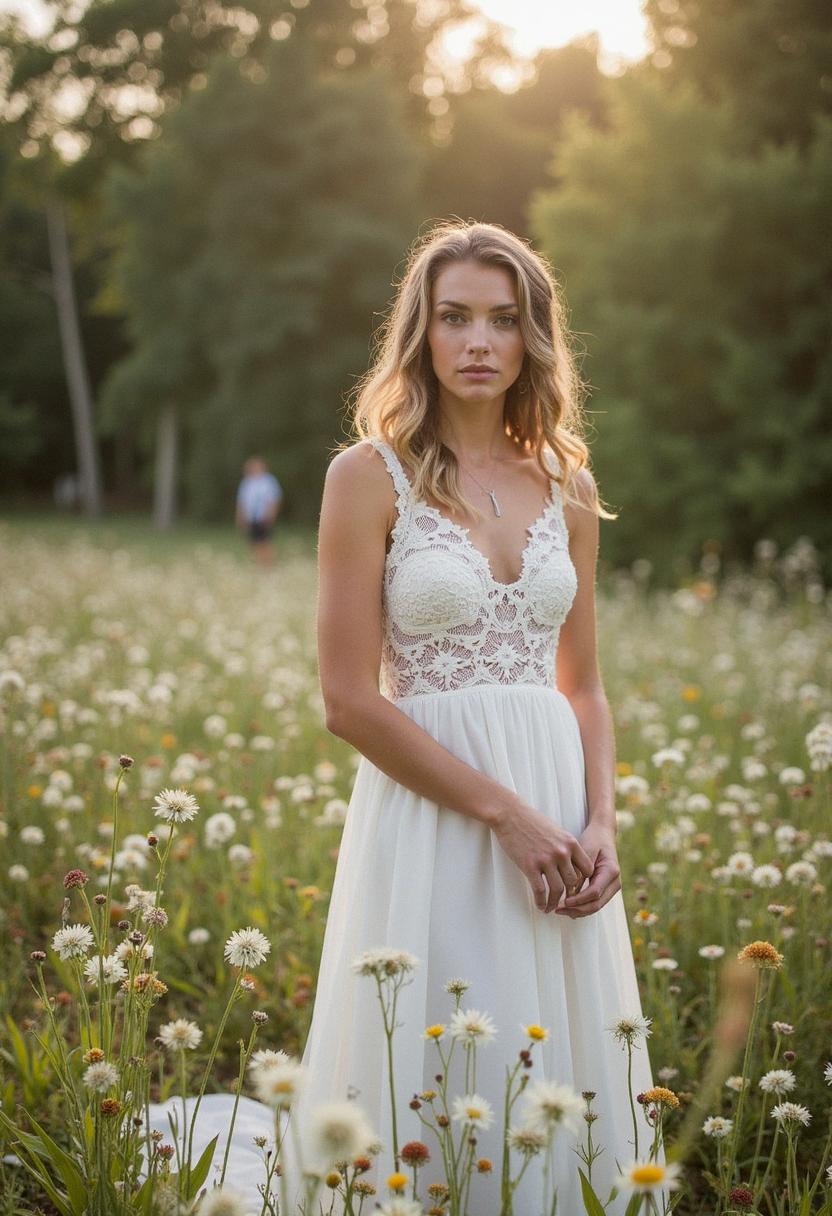 Boho Vibes: Wedding Dress Hippie Guide - TheCharmingBride.com