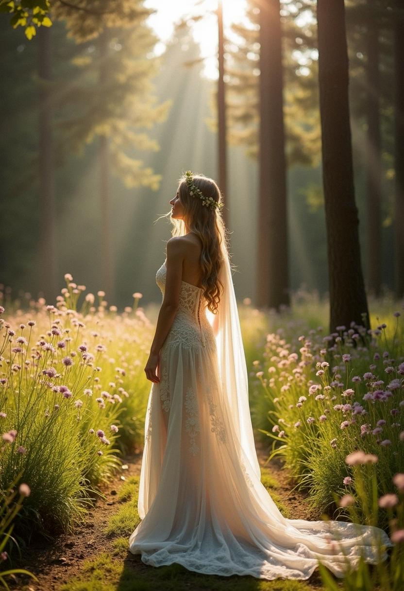 Boho Vibes: Wedding Dress Hippie Guide - TheCharmingBride.com