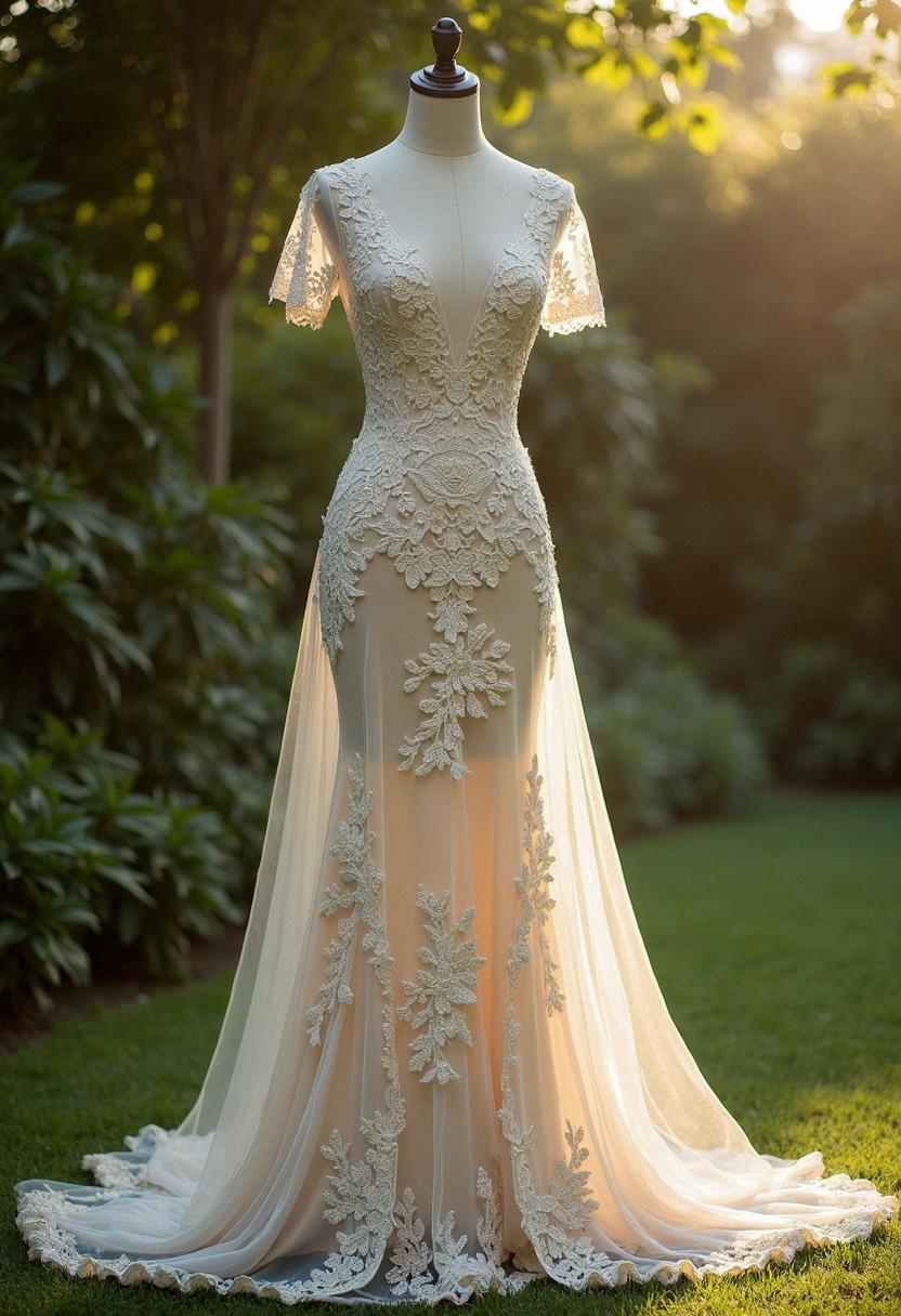 Romantic Lace Wedding Dress Styles - TheCharmingBride.com