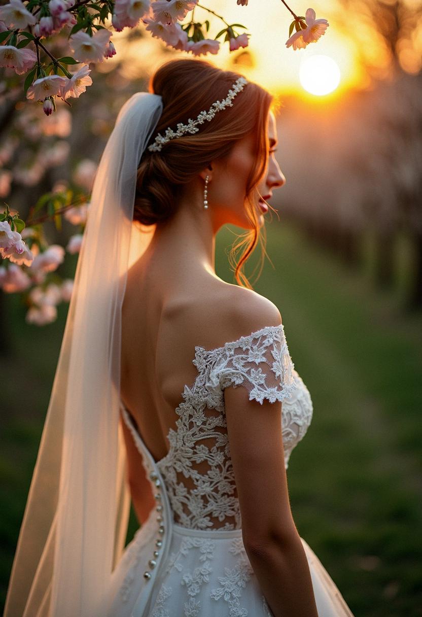 Romantic Lace Wedding Dress Styles - TheCharmingBride.com