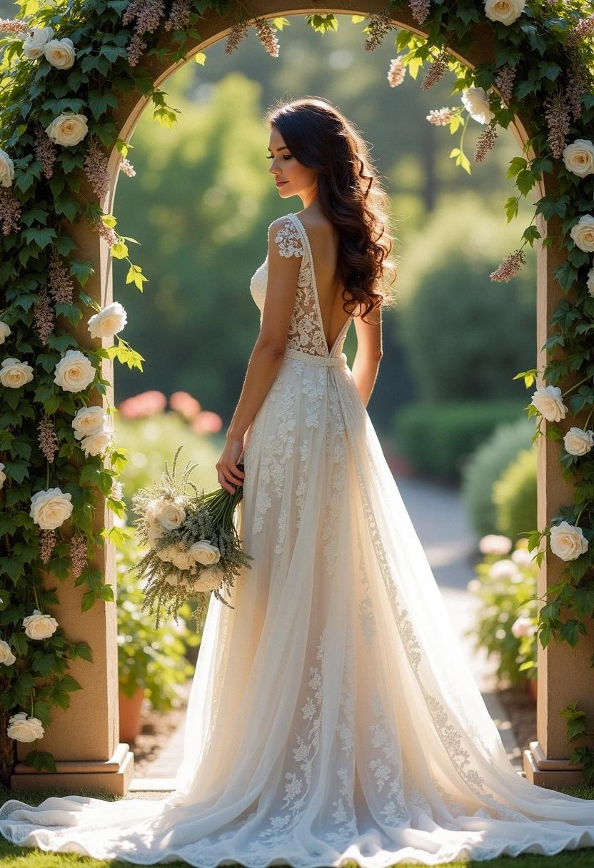 Romantic Lace Wedding Dress Styles - TheCharmingBride.com