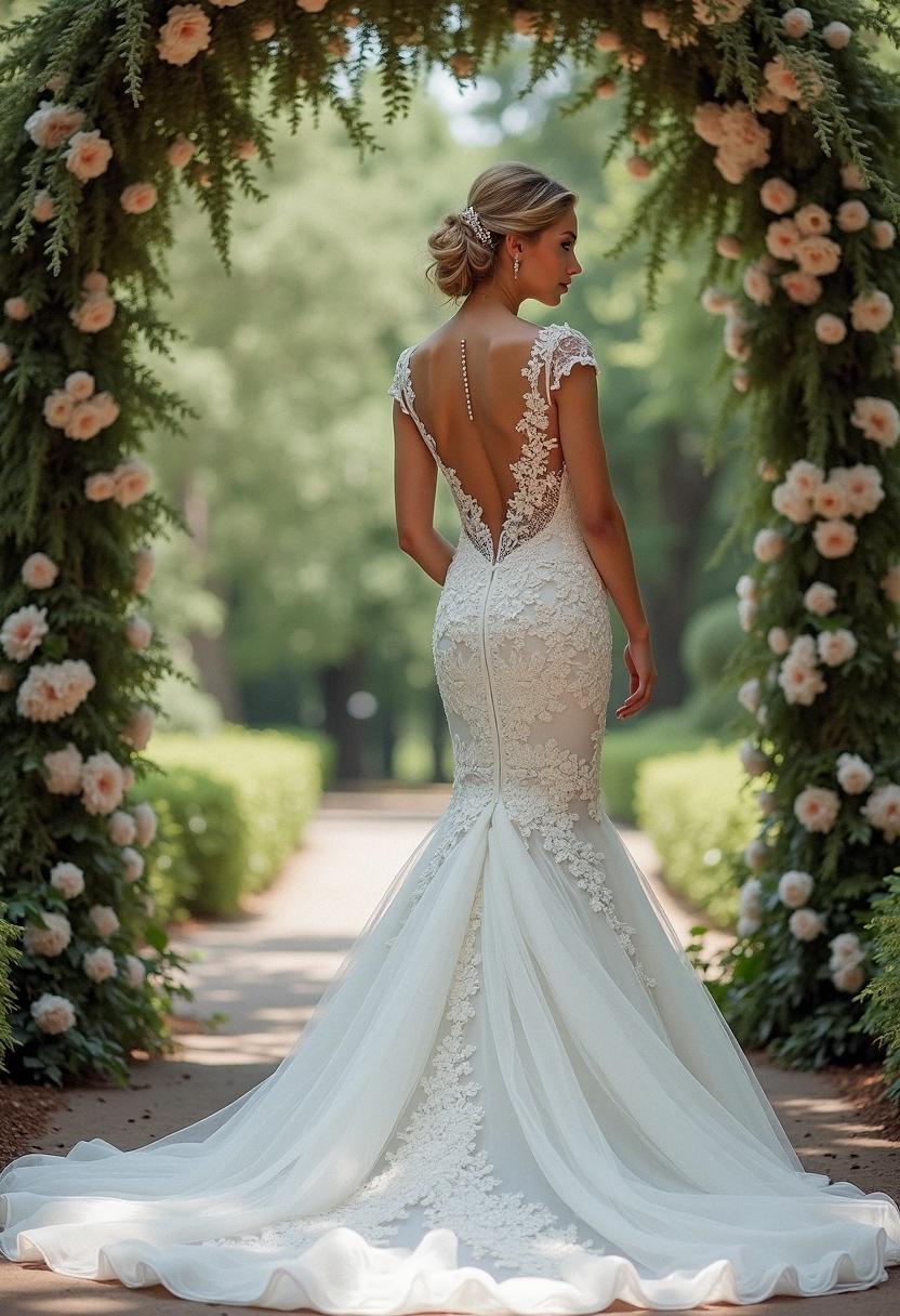 Stunning Wedding Dress Mermaid Styles - TheCharmingBride.com
