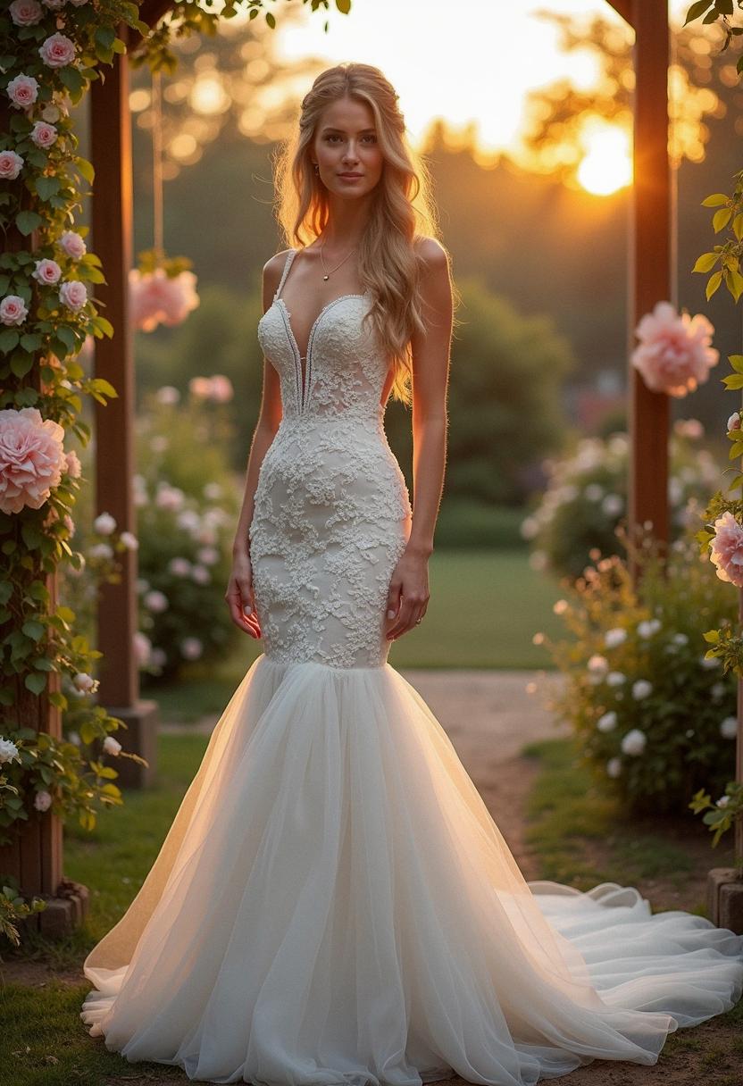 Stunning Wedding Dress Mermaid Styles - TheCharmingBride.com