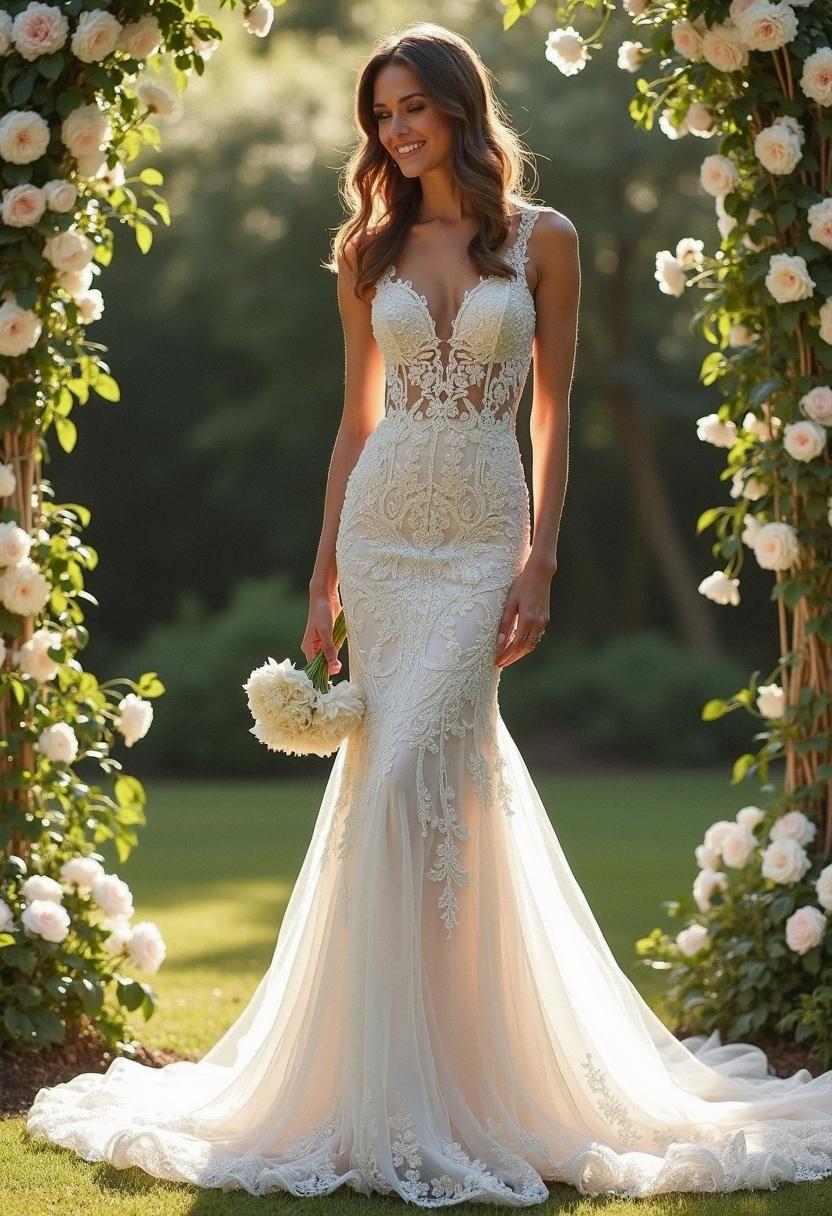 Stunning Wedding Dress Mermaid Styles - TheCharmingBride.com