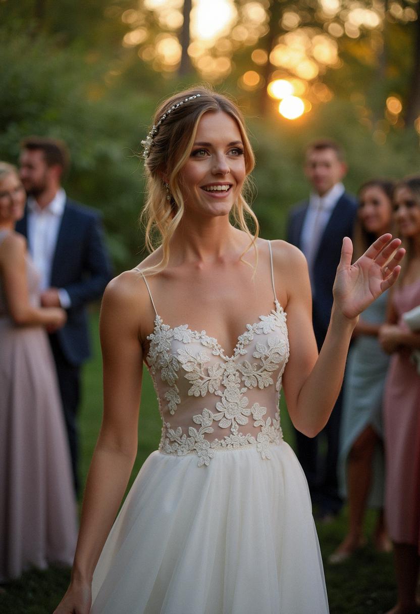 Short Wedding Dress Styles For Brides - TheCharmingBride.com