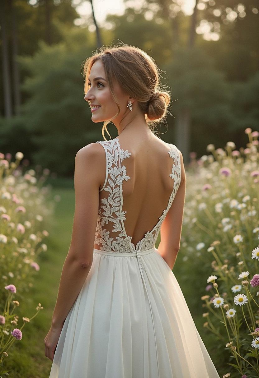 Simple Short Wedding Dress Styles - TheCharmingBride.com