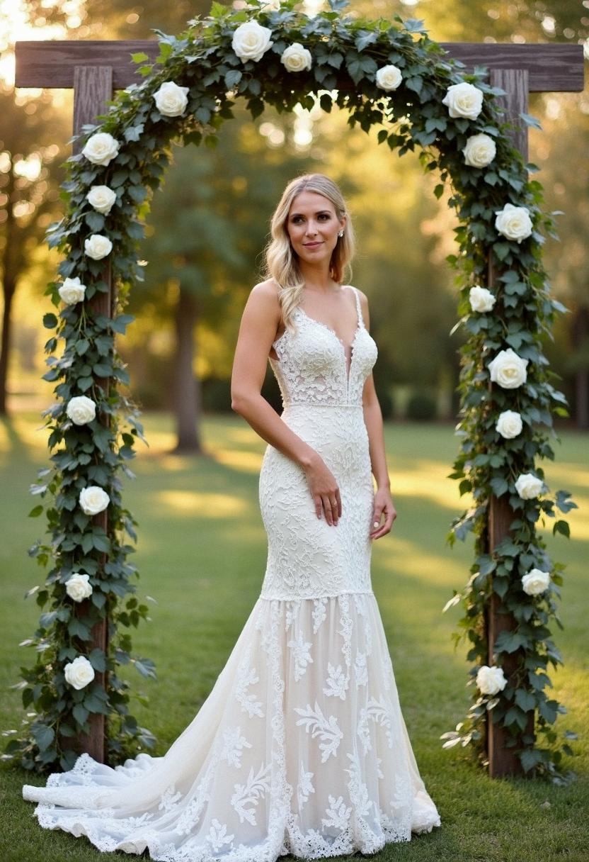 Elegant Wedding Dresses Lace Modest Styles - TheCharmingBride.com