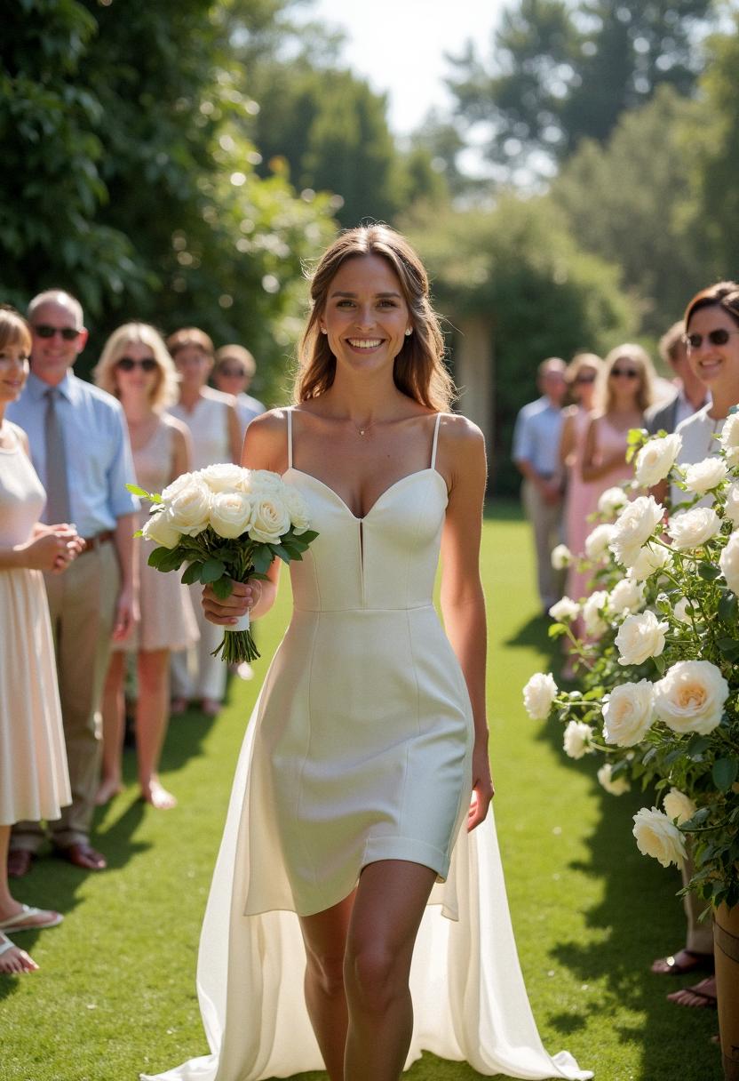 Chic Wedding Dresses Simple Short Styles - TheCharmingBride.com