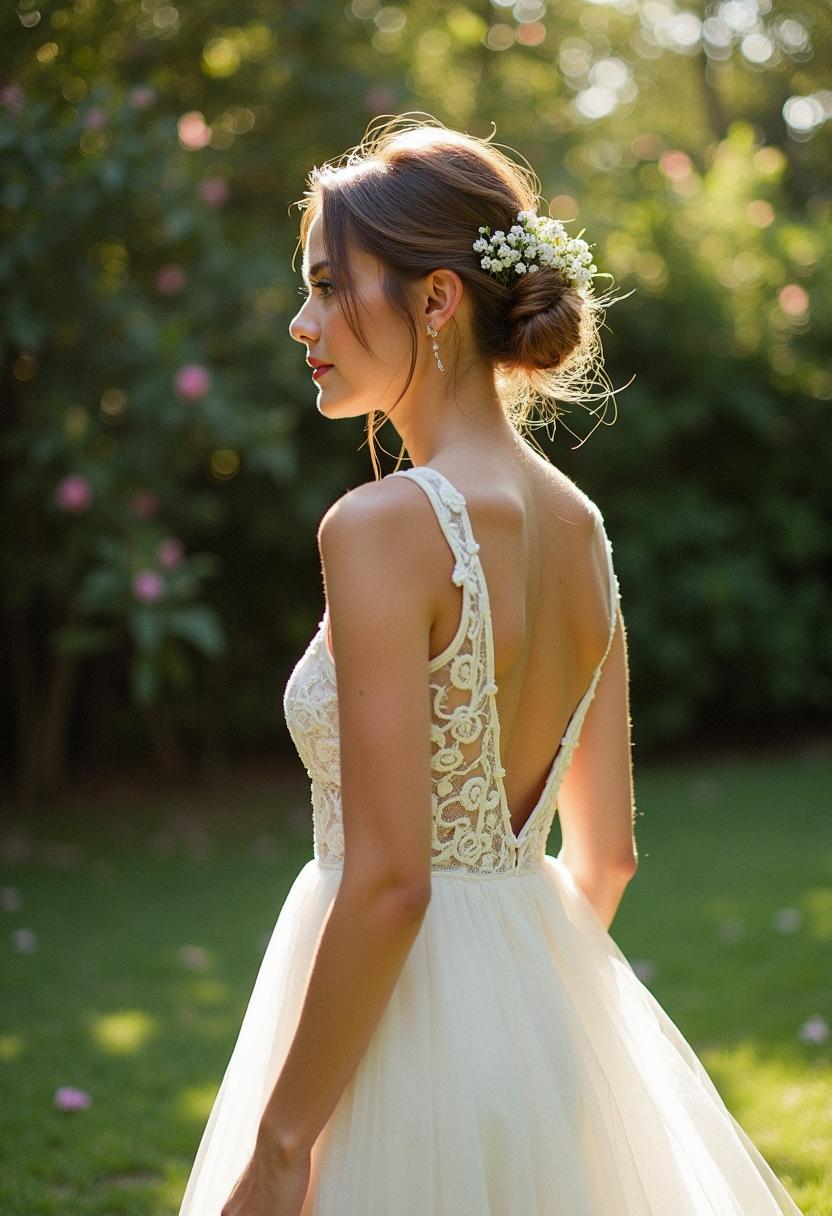 Chic Wedding Dresses Simple Short Styles - TheCharmingBride.com