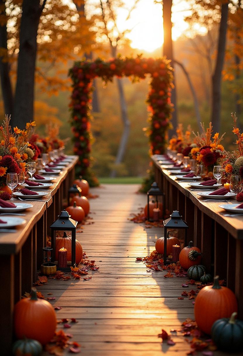 Stunning Wedding Fall Decor Ideas - TheCharmingBride.com