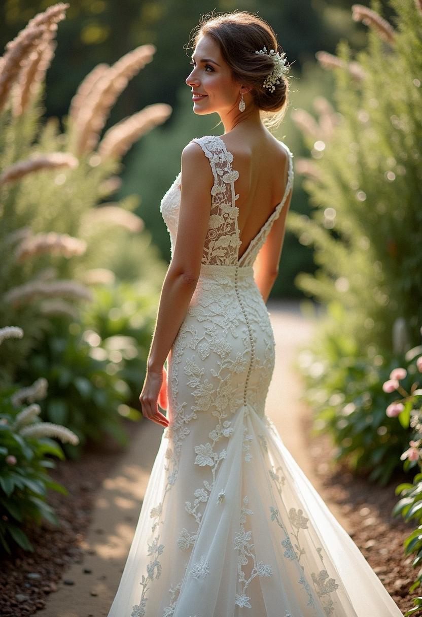 Perfect Wedding Gown For Petite Bride - TheCharmingBride.com