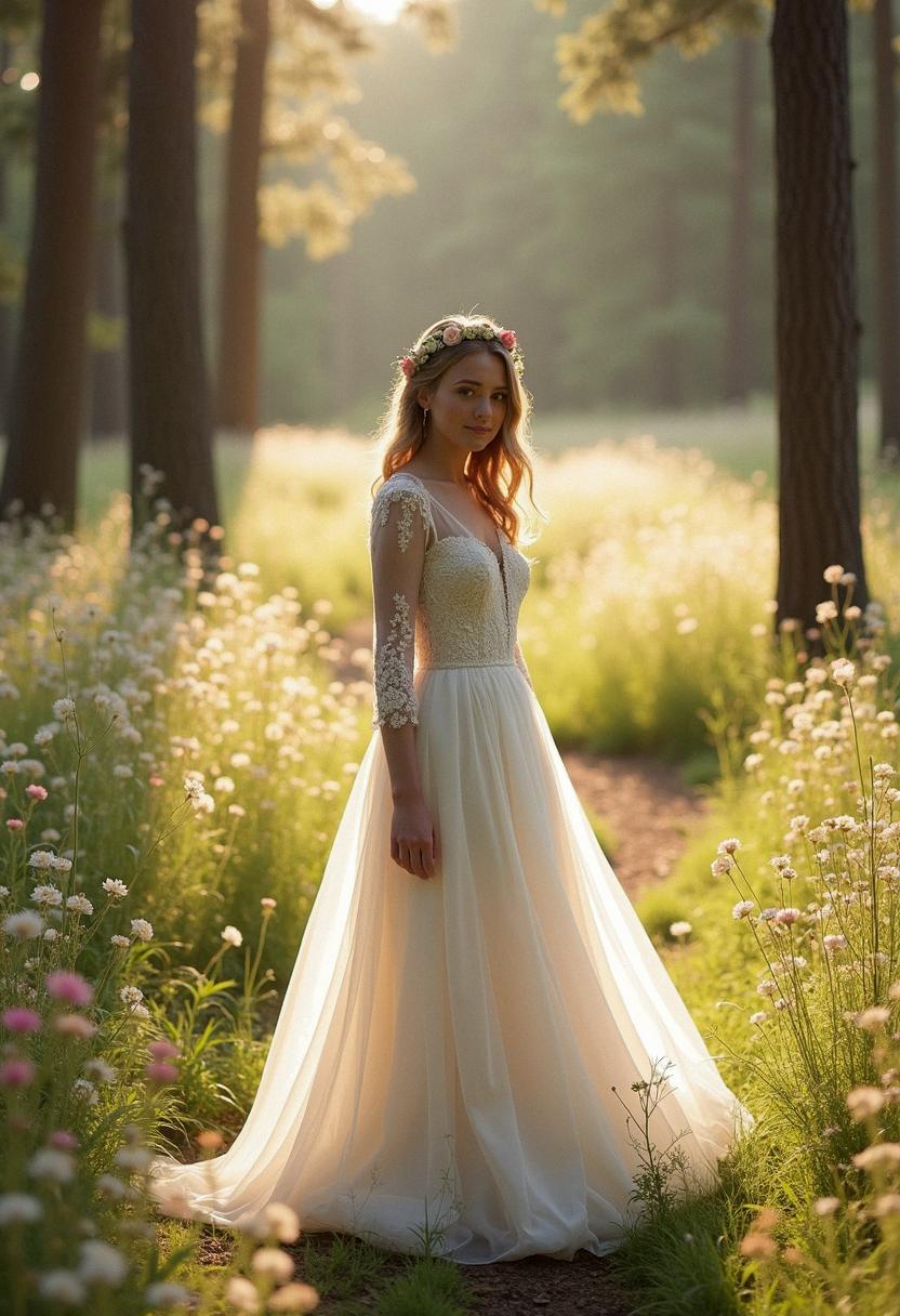 Perfect Wedding Gown For Petite Bride - TheCharmingBride.com