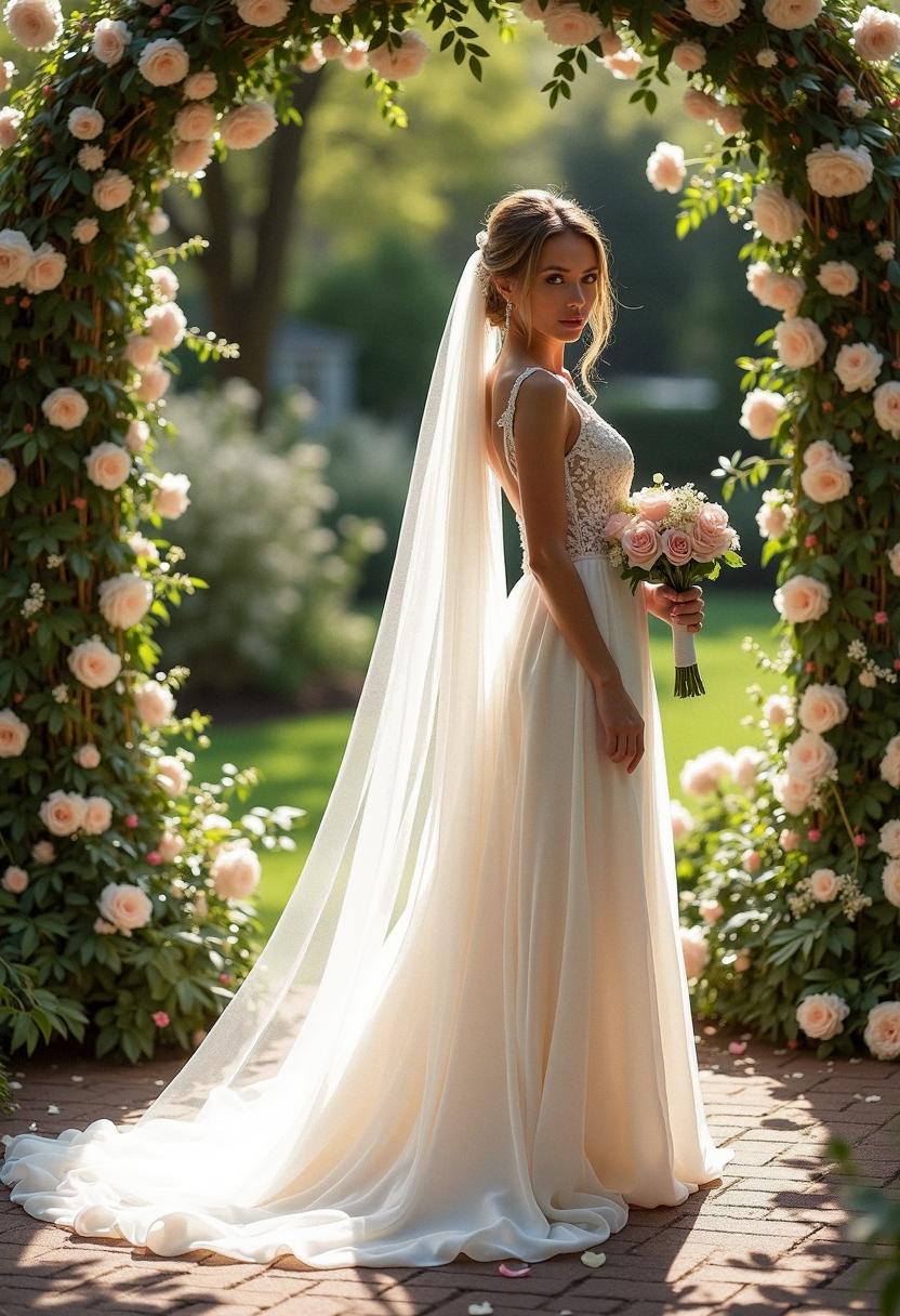 Perfect Wedding Gown For Petite Bride - TheCharmingBride.com