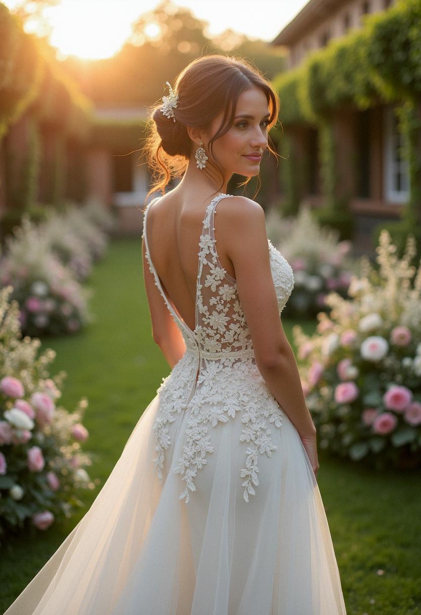 Perfect Wedding Gown For Petite Bride - TheCharmingBride.com