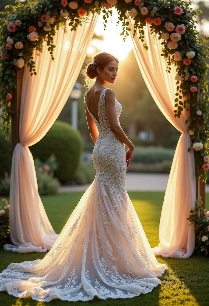 Perfect Wedding Gown For Petite Bride - TheCharmingBride.com