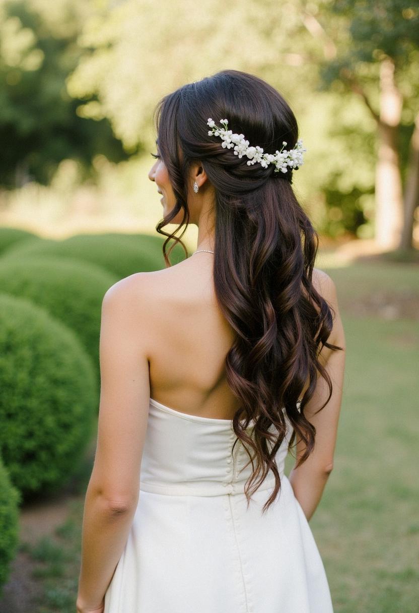 Stunning Wedding Hair Down Ideas - TheCharmingBride.com