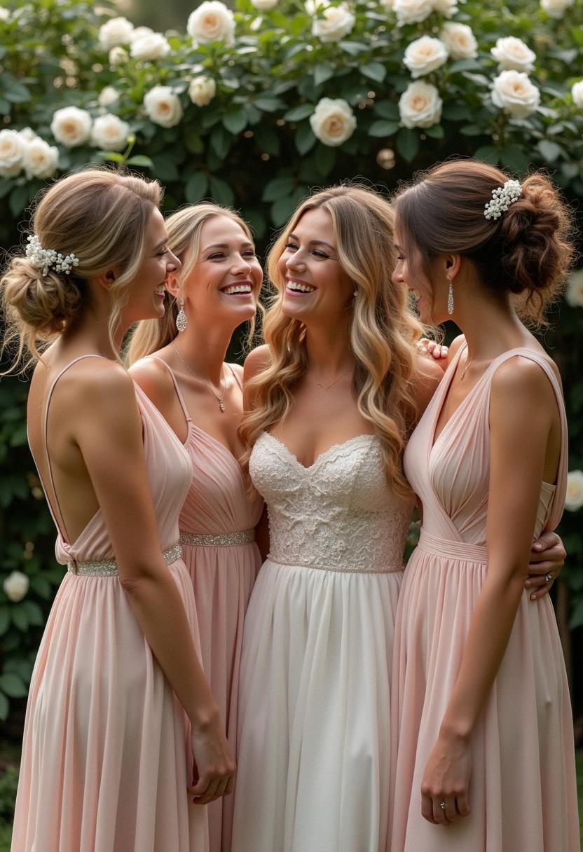 Stunning Wedding Hairstyles For Bridesmaids - TheCharmingBride.com