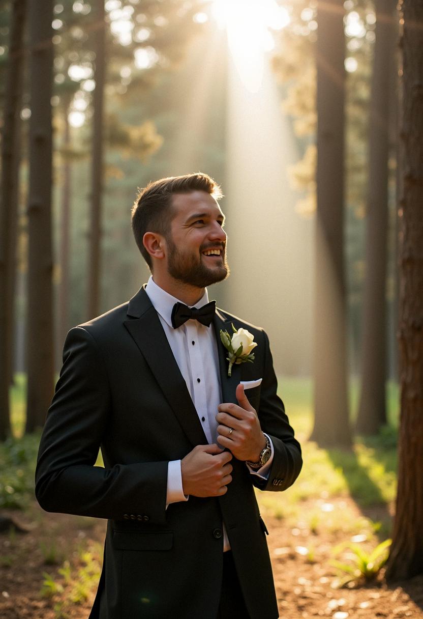 Capture Unique Wedding Photography Groom Shots - TheCharmingBride.com