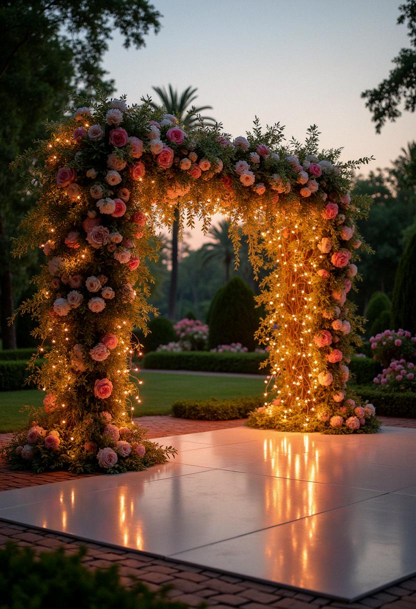 Stunning Wedding Reception Backdrop Ideas - TheCharmingBride.com