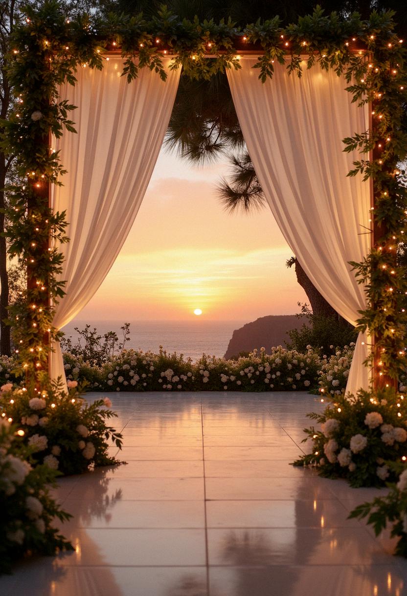 Stunning Wedding Reception Backdrop Ideas - TheCharmingBride.com