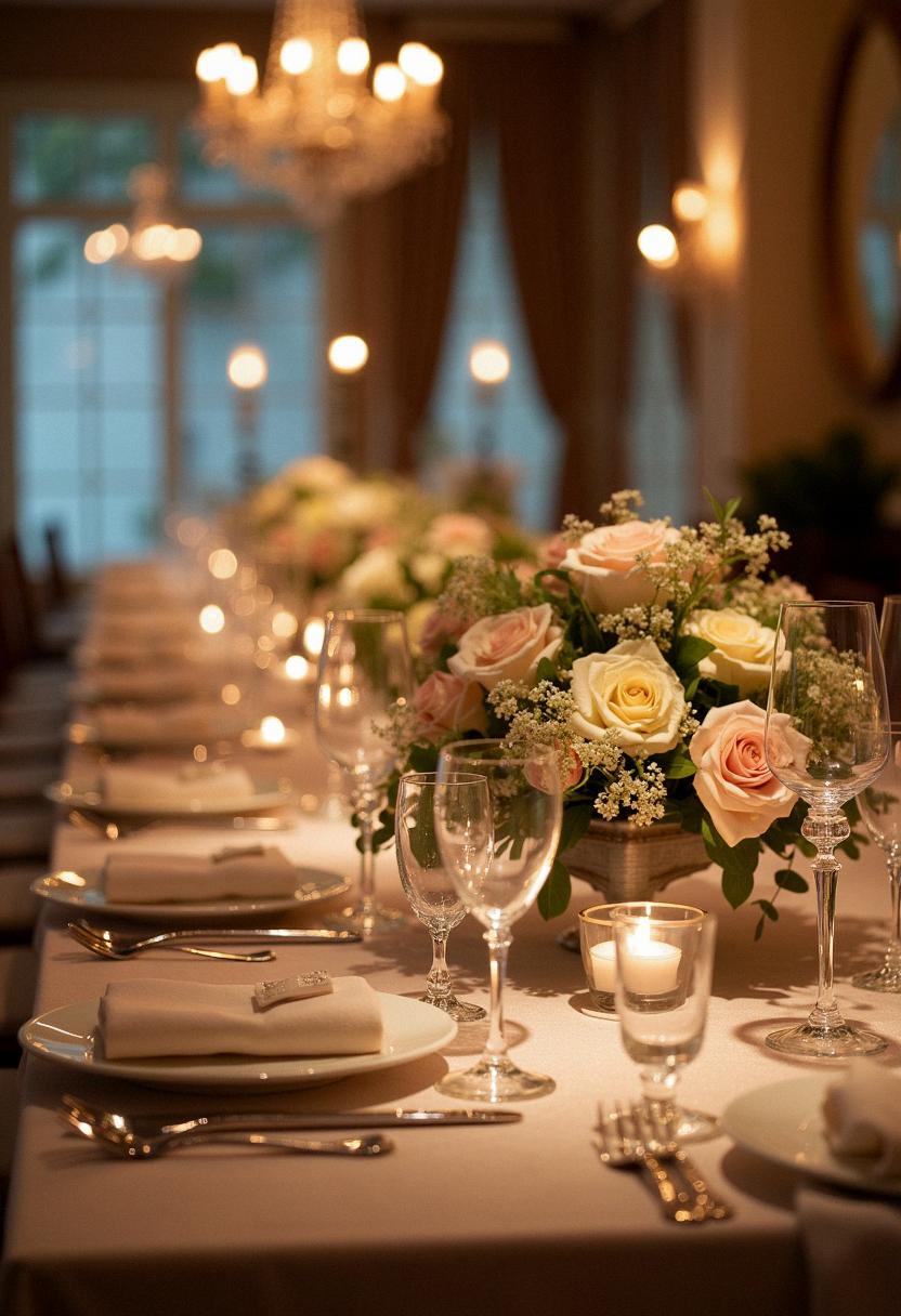 Perfect Wedding Reception Table Layout Ideas - TheCharmingBride.com
