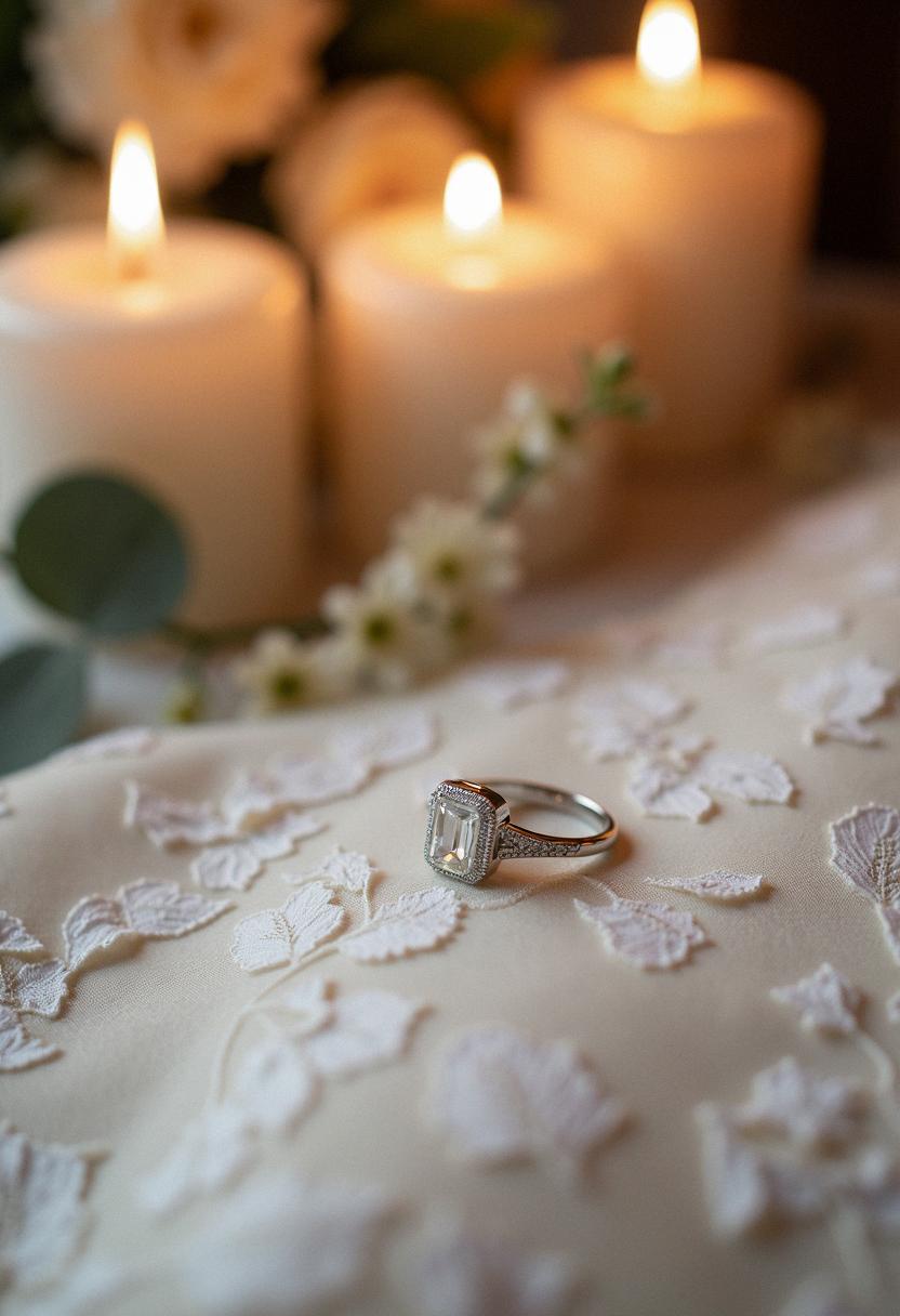 Unique Wedding Ring Rectangle Designs - TheCharmingBride.com