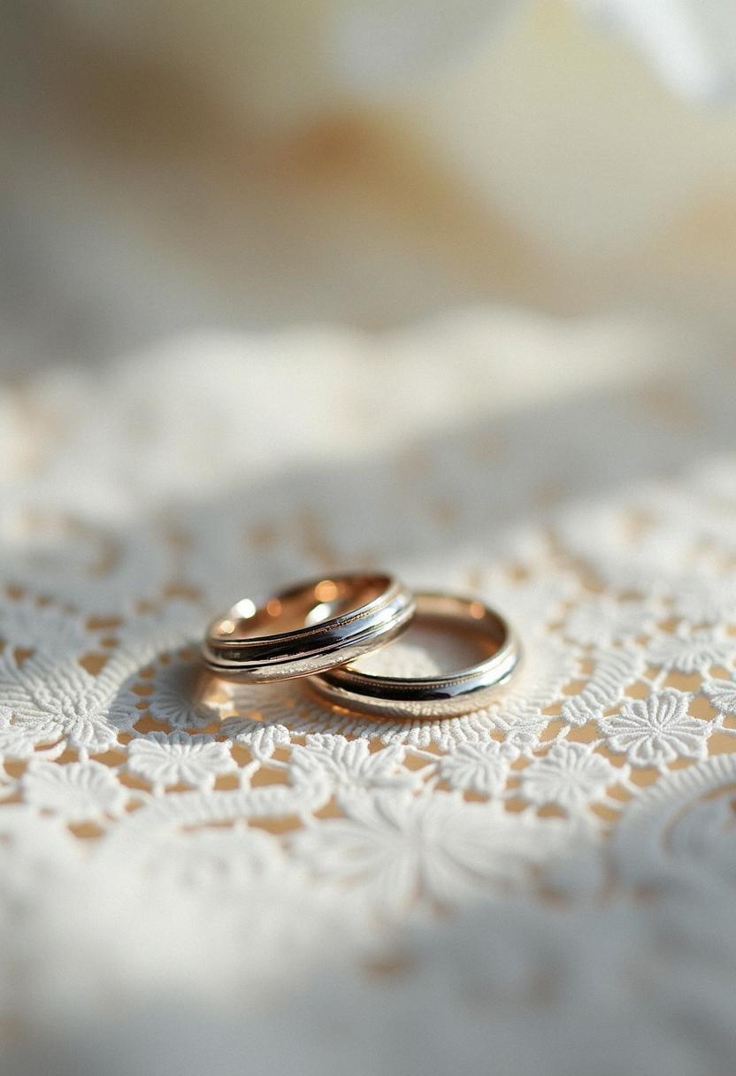 Wedding Rings White Gold: Timeless Elegance - TheCharmingBride.com