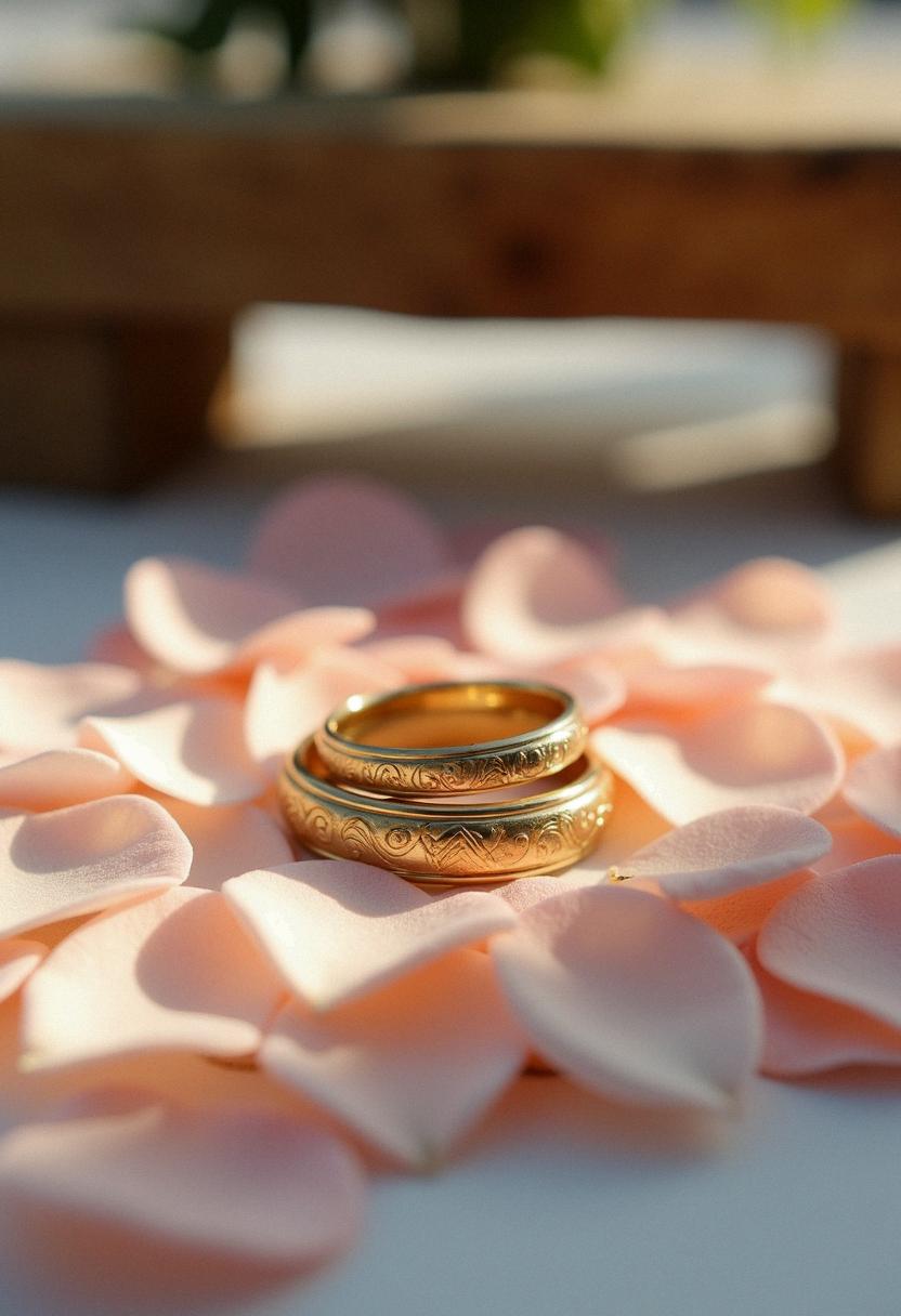 Timeless Wedding Rings Without Diamonds - TheCharmingBride.com