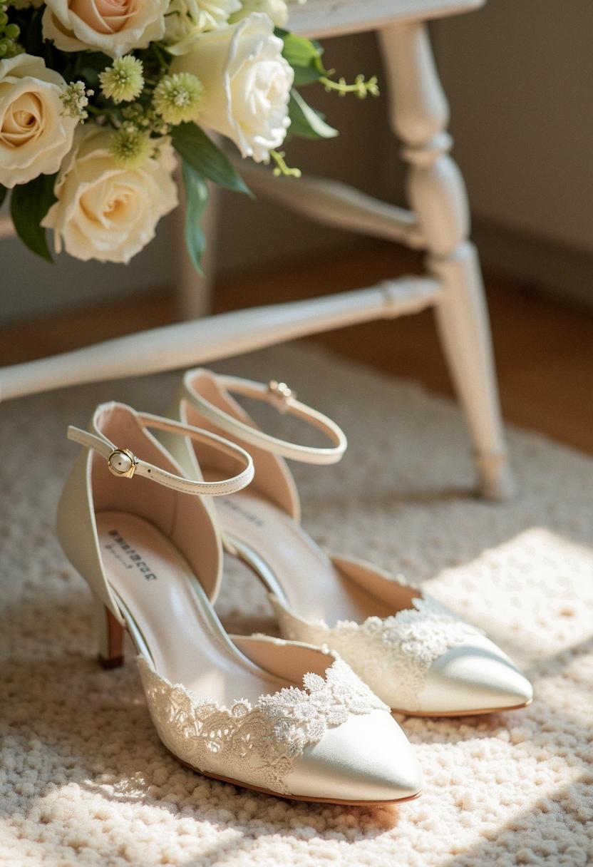 Comfy Wedding Shoes Bride Love - TheCharmingBride.com