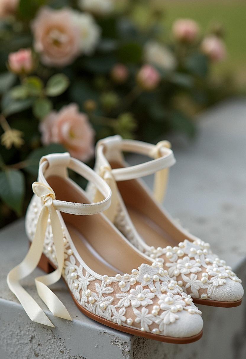 Best Wedding Shoes Comfortable Flats - TheCharmingBride.com