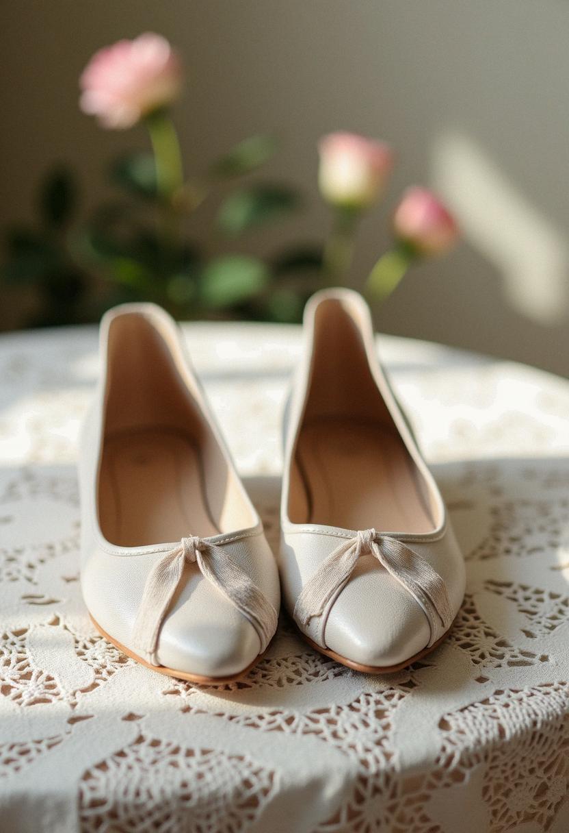 Best Wedding Shoes Comfortable Flats - TheCharmingBride.com