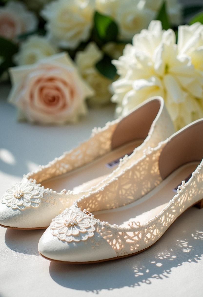 Best Wedding Shoes Comfortable Flats - TheCharmingBride.com