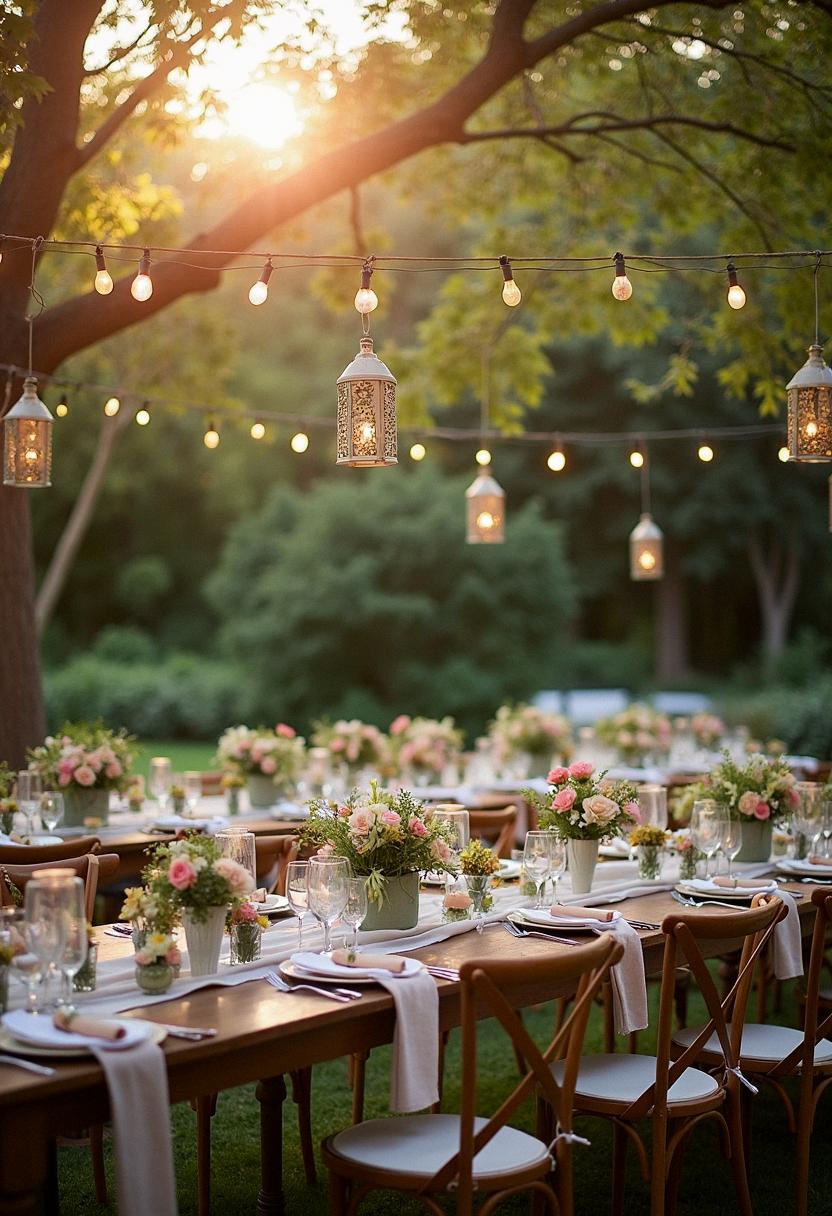 Stunning Wedding Summer Decorations Ideas - TheCharmingBride.com