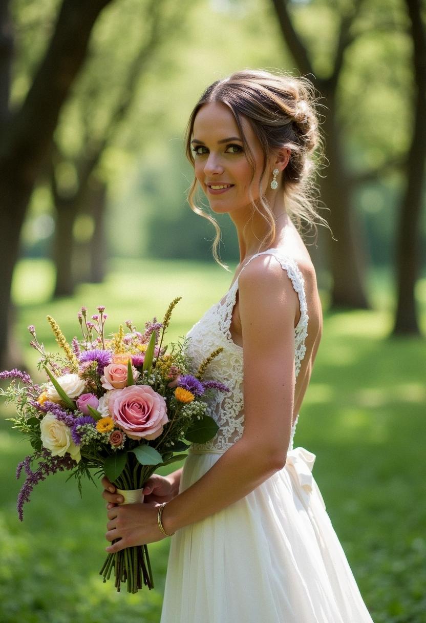 Enchanting Wildflower Bridal Bouquets Guide - TheCharmingBride.com